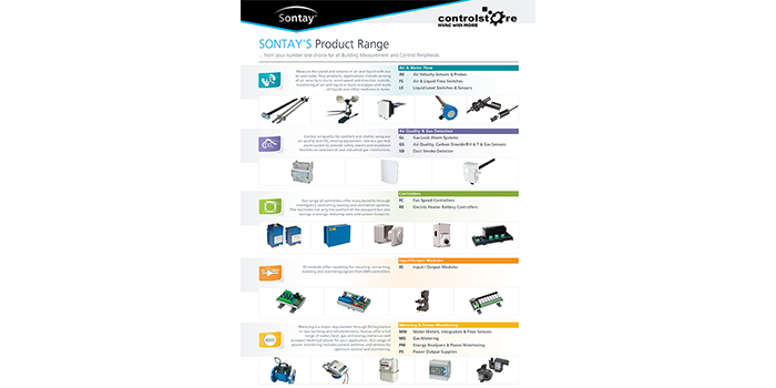 Sontay Product Range Overview - Controlstore
